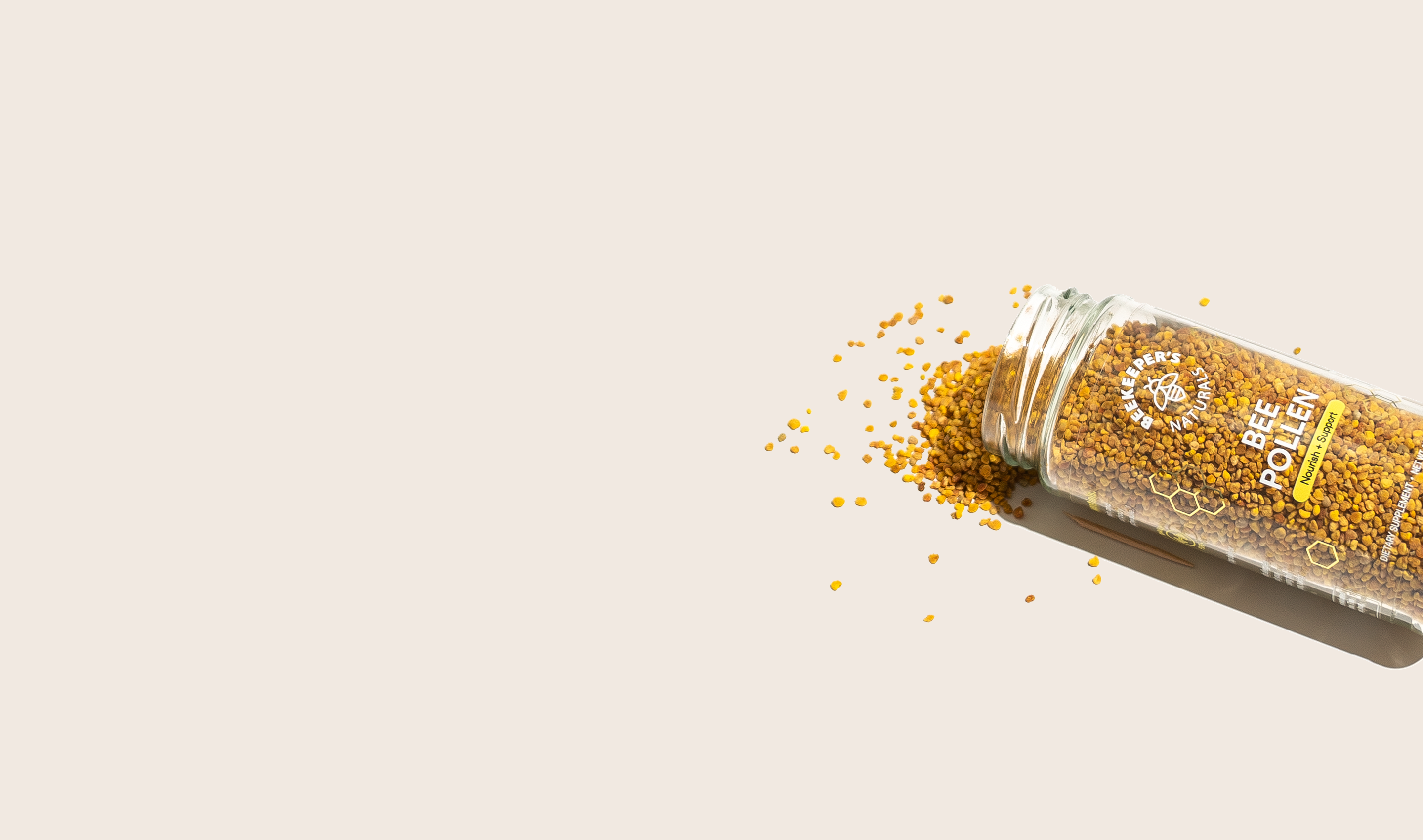 Honey and Bee Pollen Supplements | Beekeeper's Naturals