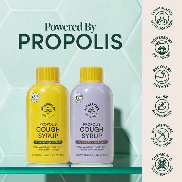 Propolis Cough Syrup | Beekeeper's Naturals