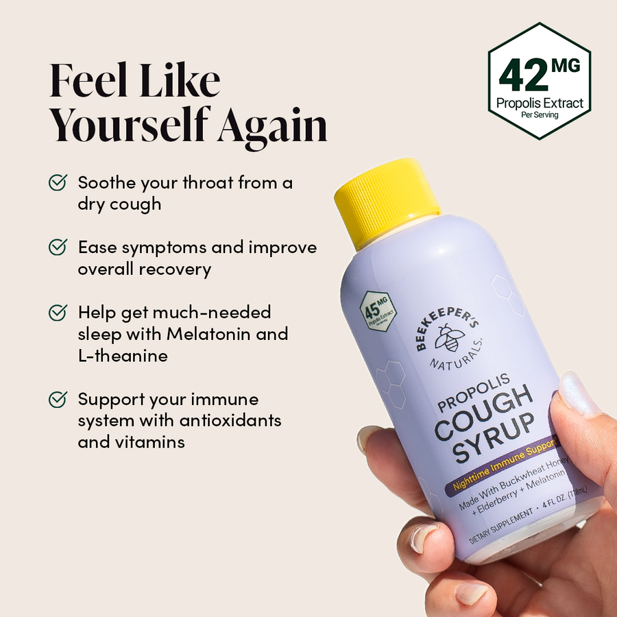 Night Time Cough Syrup | Beekeeper's Naturals