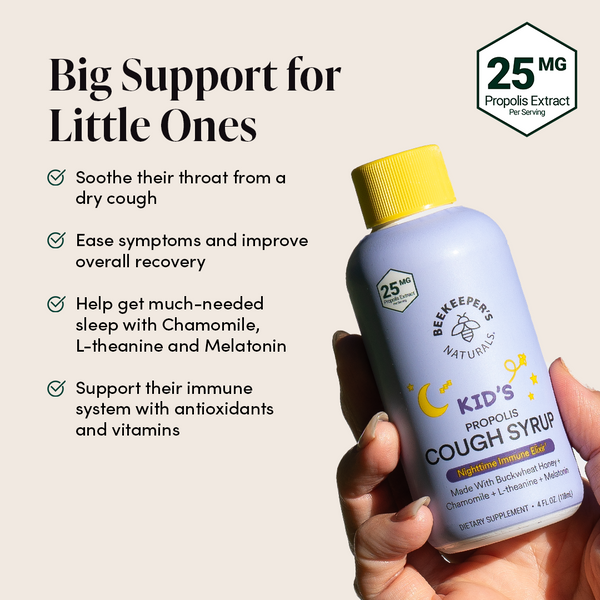 Childrens Nighttime Cough Syrup | Beekeeper's Naturals