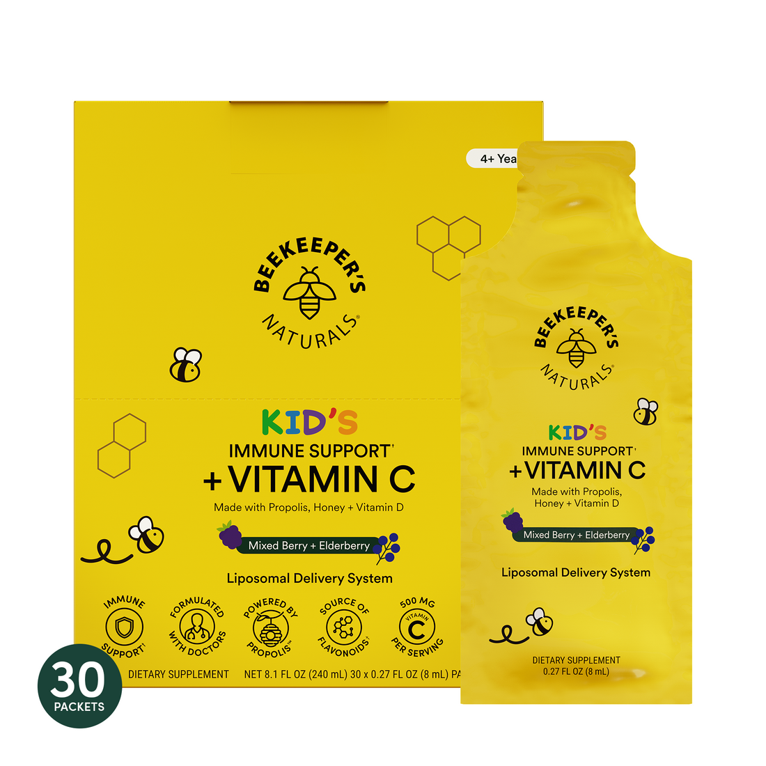 Kids Cough Syrup | Beekeeper's Naturals