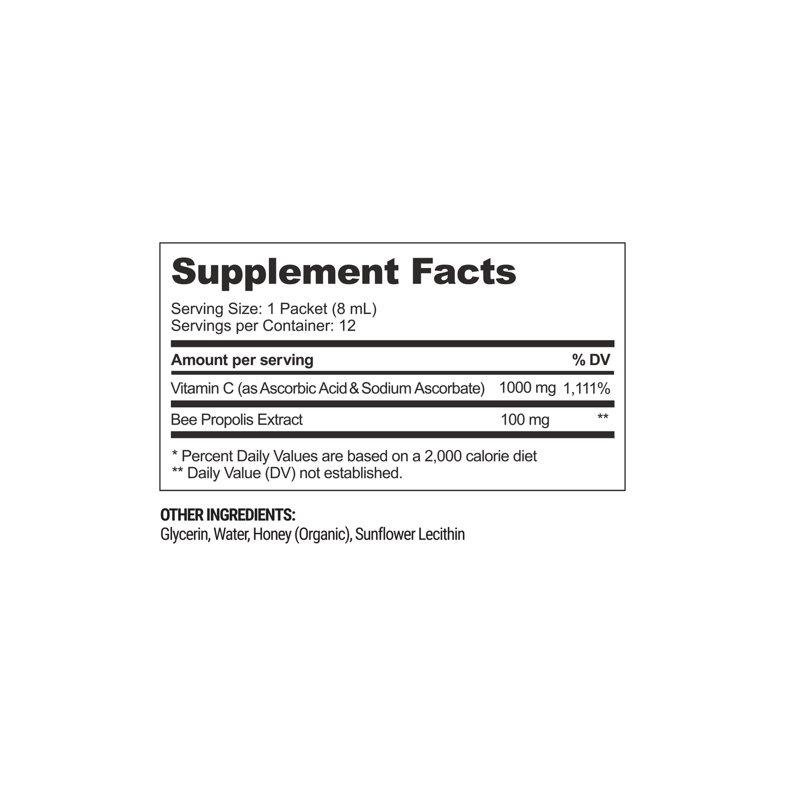 Propolis + Vitamin C Liposomal | Beekeeper's Naturals