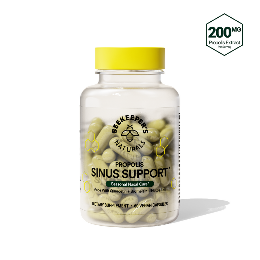 Sinus Support Supplements | Beekeeper's Naturals
