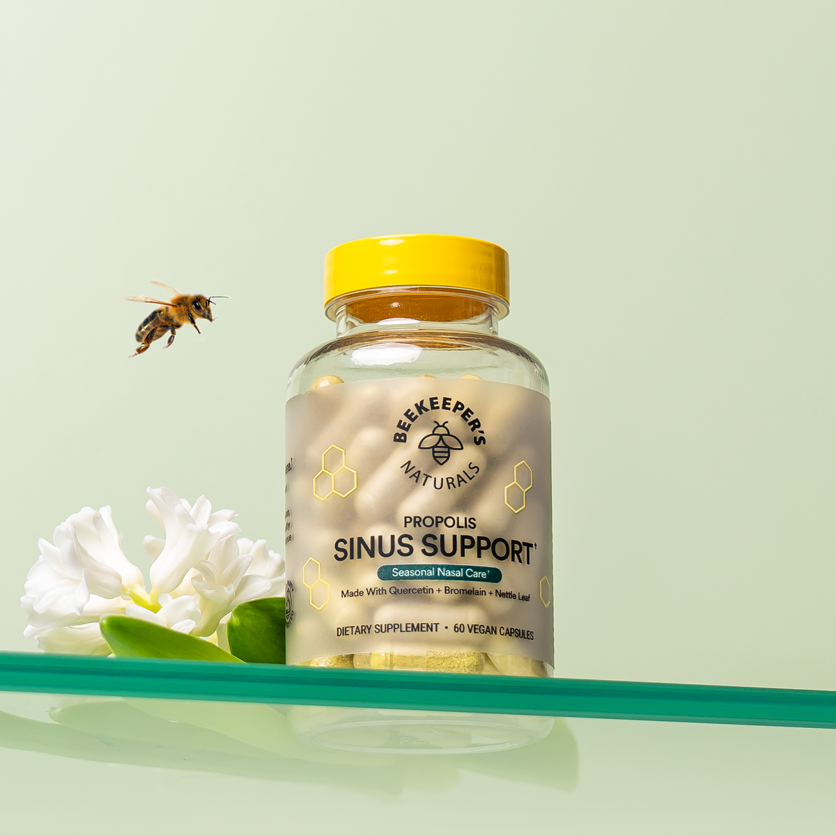 Sinus Support Supplements | Beekeeper's Naturals