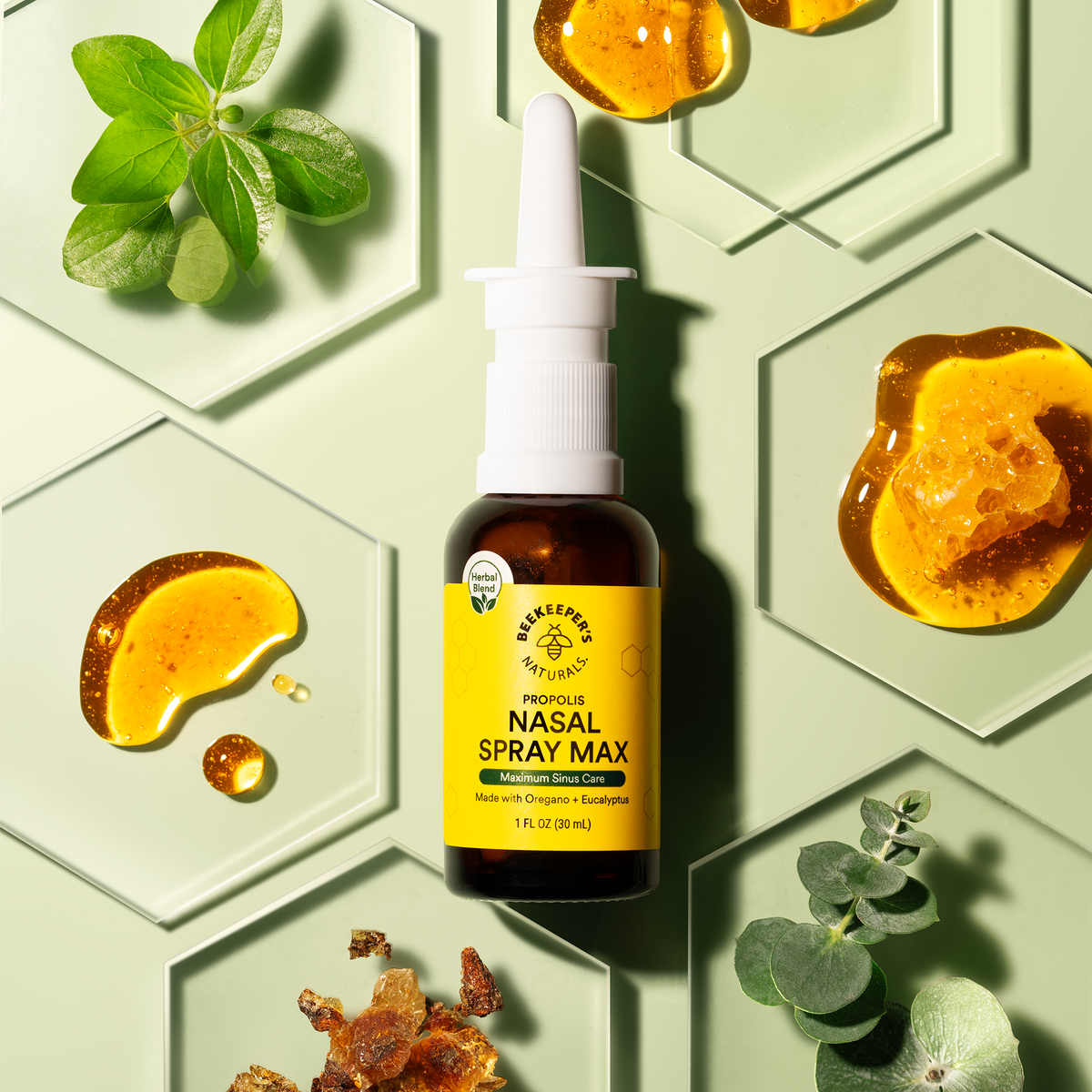 Propolis Nasal Spray+ | Beekeeper's Naturals