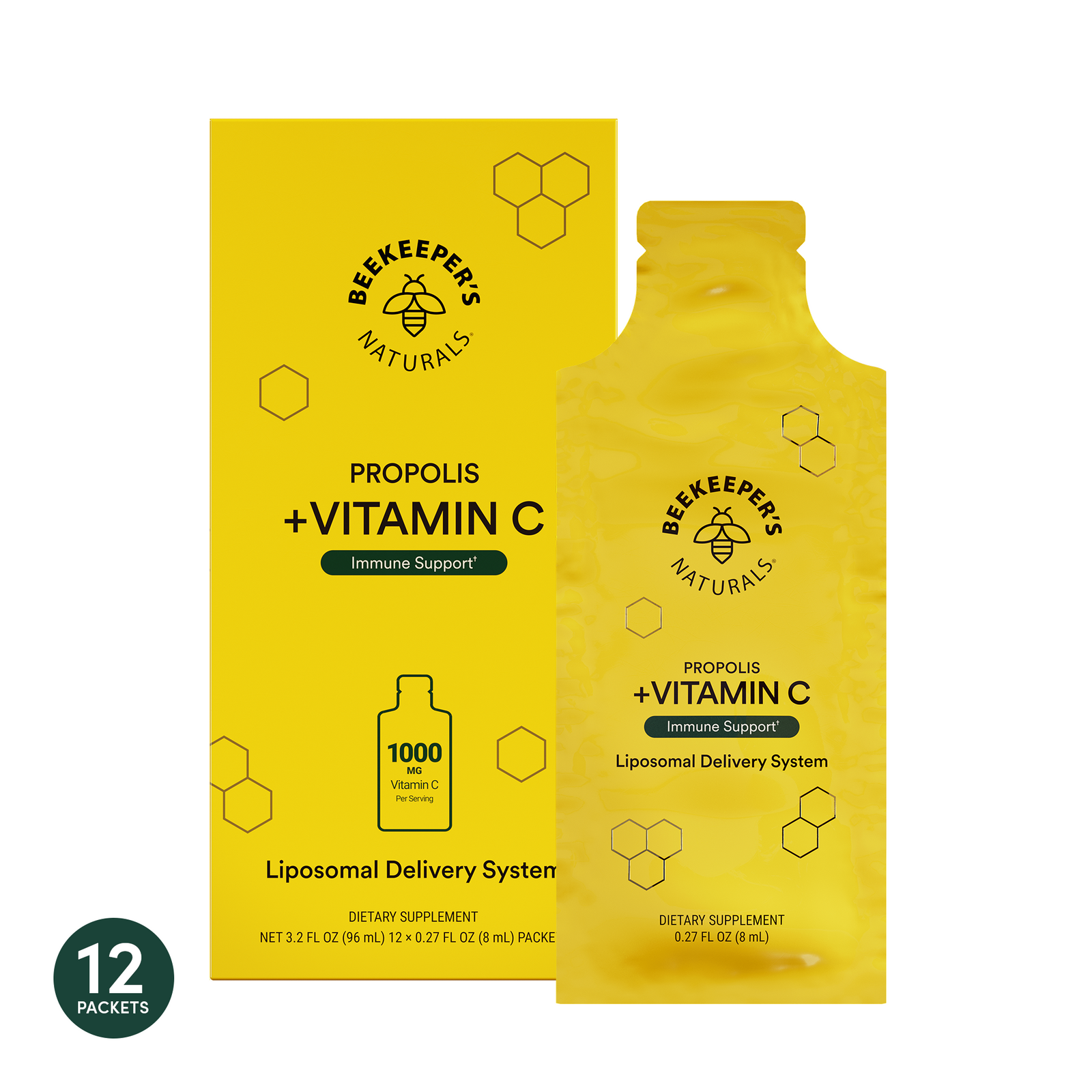 Propolis + Vitamin C Liposomal | Beekeeper's Naturals